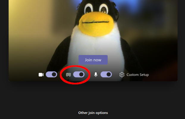 How to use background settings in Microsoft Teams on Linux Desktop