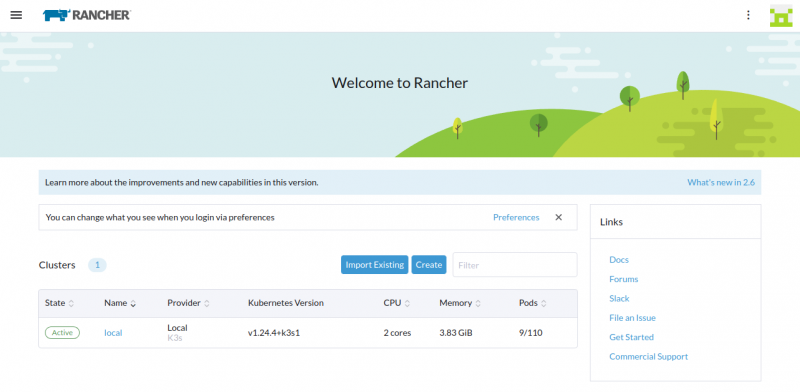 A first look at Rancher 2.7.0 - Geeker's Digest