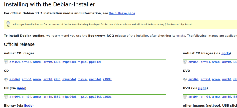 How to install Debian 12 (Bookworm), step by step